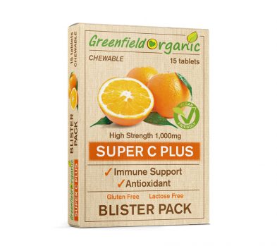 Super C Plus (Blister Pack / 15 tablets) – Greenfield Organic