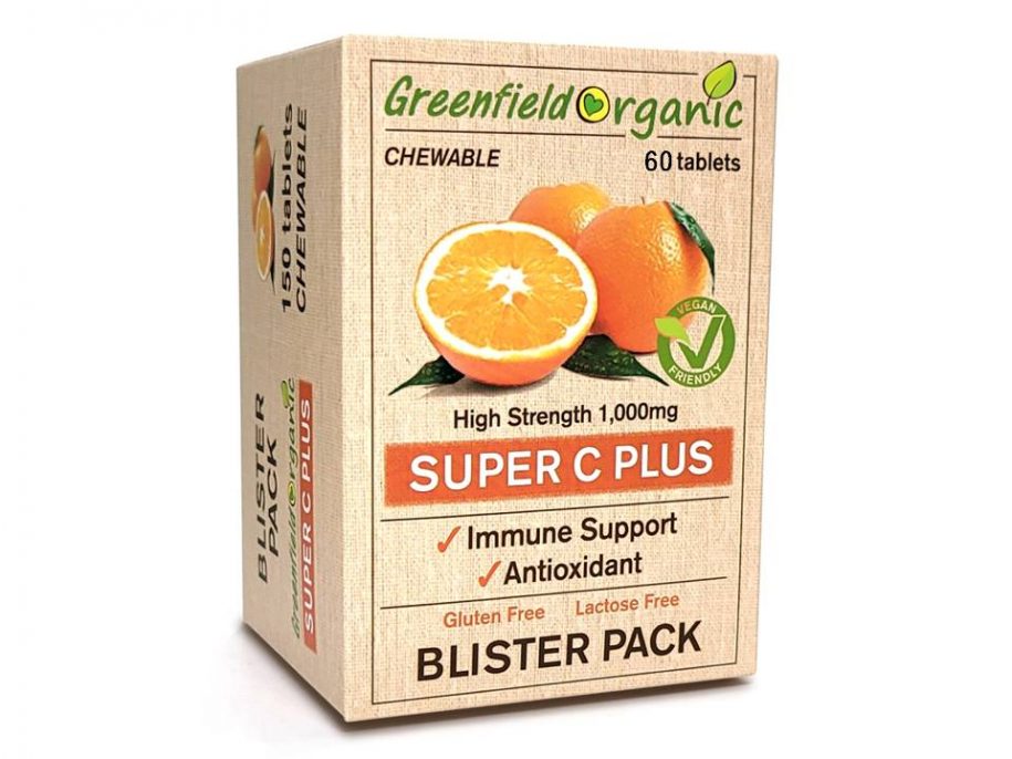 Super C Plus (Blister Pack / 60 tablets) – Greenfield Organic